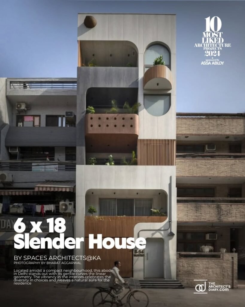 6X18 Slender house – Spaces Architects@ka